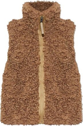 Woolrich Gilet hybride boucl&eacute; - Femme - Vestes - Brun - Taille: 38/40 FR