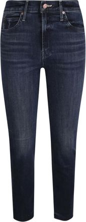 Mother Femme, Jeans, Bleu, Taille: W28 The Rascal Ankle Snippet