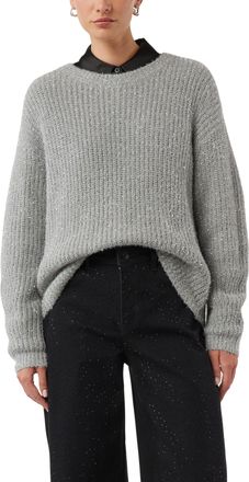 Comma Pullover im Relaxed Fit mit Glitzergarn