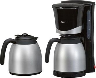 Clatronic Cafeti&egrave;re thermos 2x1L ka 3328 Noir