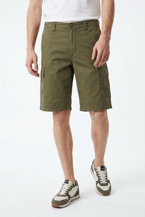 Jack & Jones Cargoshorts JACK & JONES JPSTCOLE MATTY CARGO SHORT MID, Herren, Gr. XL, N-Gr, olive night, Web, Obermaterial: 100% Baumwolle, unifarben, relaxed fit 