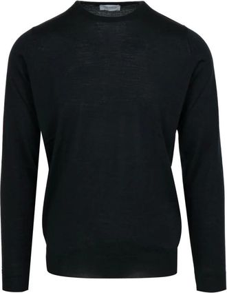 John Smedley Homme, Pulls, Noir, Taille: XL Lundy Jumper