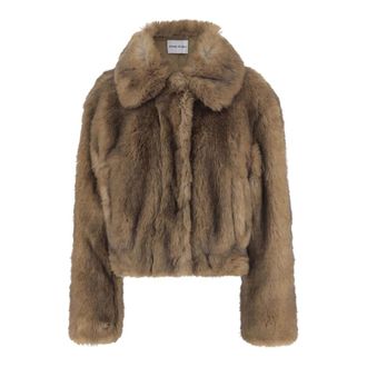 Stand Studio Faux Fur & Shearling Jackets - - Jackets - Damen - Braun - 2XS