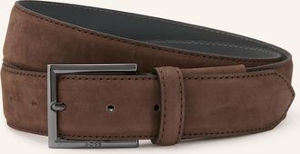HUGO BOSS Lederg&uuml;rtel Dressletic braun