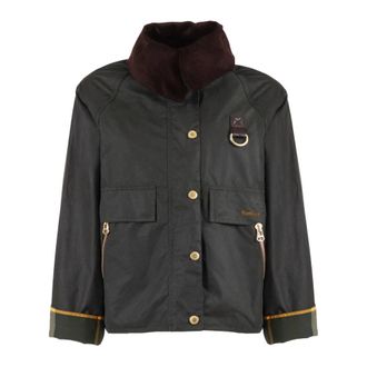 Barbour Catton Wax - - Jackets - Damen - Gr&uuml;n - M
