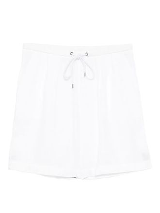 James Perse bermuda à design plissé - Blanc