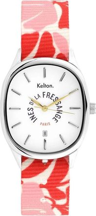 Ines De La Fressange Femme, Accessoires, Rose, Taille: ONE Size Grande Colorama Flora Watch