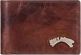Billabong Billabong Arch Leather Wallet, Accessoire de Voyage-Étui à Passeport Homme, Chocolate, Taille Unique