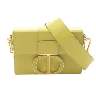 Dior Pre-owned 30 Montaigne Ledertasche - - Pre-owned - Damen - Gr&uuml;n - ONE SIZE
