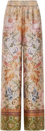Pierre-Louis Mascia Femme, Pantalons, Multicolore, Taille: 38 FR Aloe Palazzo Pantalons