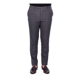 Corneliani Herrenhose in Grau- mittlere Gr&ouml;&szlig;e- mit amerikanischer Tasche - - Trousers - Herren - Grau - 3XL