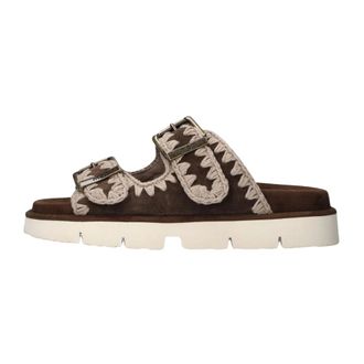 Mou Bio Sandal Two Buckles - - Shoes - Damen - Braun - 40 EU