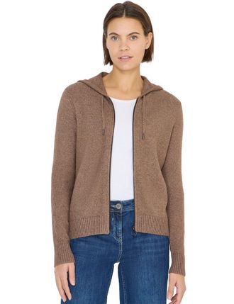Cecil Damen Cosy Cardigan mit Hoodie