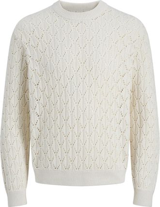 Jack & Jones Jorgramercy Knit Pointelle Crew Neck