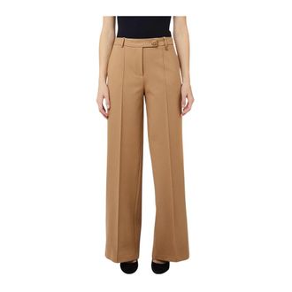 Liu Jo Pant Straight - - Trousers - Damen - Beige - S
