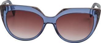 Liu Jo Damen Cat-Eye-Sonnenbrille aus Acetat LJ783S