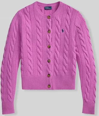 Polo Ralph Lauren Regular Fit Strickjacke aus Wolle mit Kaschmir-Anteil