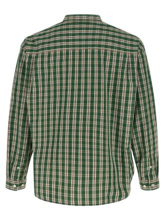 Undercover Mens Bicolor Cotton Blouse