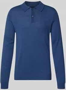 Christian Berg Regular Fit Poloshirt aus Woll-Mix