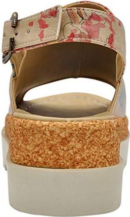 Dogo Femme Gigi Sandale À Talon, Multicolore, 40 Eu Uk