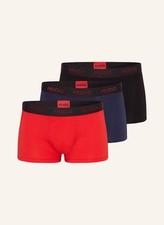 HUGO BOSS Hugo 3er-Pack Boxershorts rot