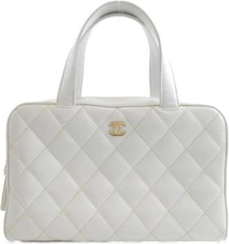 Chanel Sac &agrave; main Wild Stitch doccasion - Femme - Pre-owned - Blanc - Taille: ONE Size