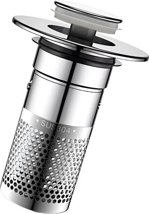 Generic Haarfänger - Spülenstopfenersatz | Pop -up -Abflussstopper | Waschbeckenstecker Ersatz | Sink -Sink -Sink -Sinken ohne Überlauf | Bath Basin Steckerfi