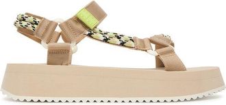 Tommy Jeans Sandalen Tjw Eva Rope Sandal EN0EN02970 Beige