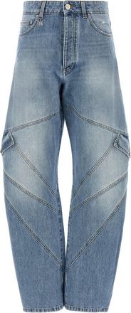 Amiri Femme, Jeans, Bleu, Taille: W27 Barrel Jeans