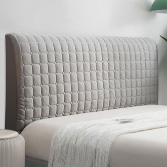 Generic Kopfteilbezug, Kopfteilschutz &Uuml;berzug Stretch-Staubschutzbezug F&uuml;r Bettkopfteile Moderner Kopfteilbezug F&uuml;r Kingsize-, Doppel- Und Einzelbetten M&ouml;bels