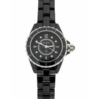 Chanel Femme, Accessoires, Noir, Taille: ONE Size H2569 - j12 ceramica nera high-tech 29 mm