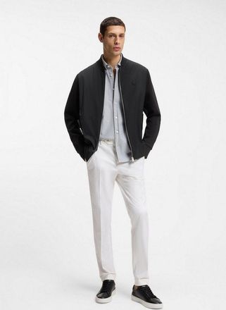 BOSS Sweatjacke Skiles mit Double-B-Monogramm (1-tlg)