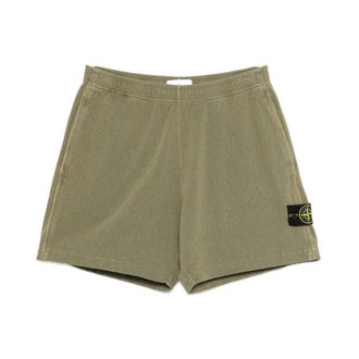Stone Island Homme, Shorts, Vert, Taille: 2XL Shorts d&eacute;contract&eacute;s