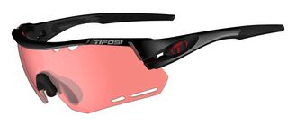 Tifosi Alliant Crystal Black/Enliven Bike Red Lens