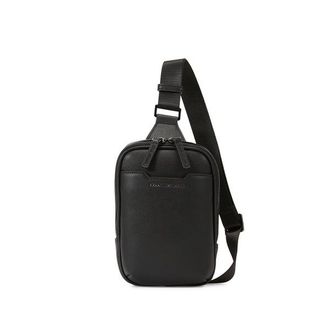 A|X Armani Exchange Sac &agrave; bandouli&egrave;re effet grain&eacute;