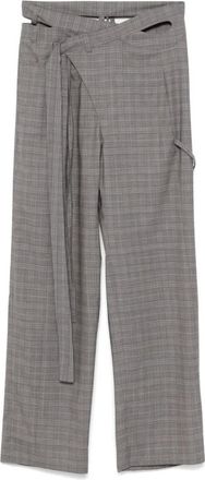 Ottolinger Ottolinger, Femme, Pantalons, Gris, Taille: 34 FR Wool Blend Wrap Pantalons