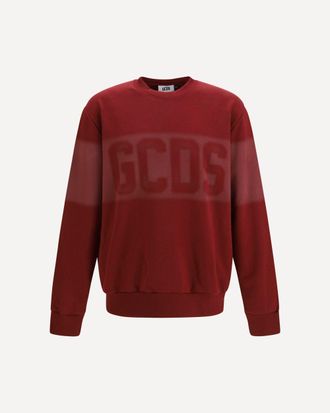 GCDS Logo Spray crewneck Sweatshirt Male XL