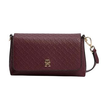 Tommy Hilfiger Icon Convertible Umh&auml;ngetasche - - Bags - Damen - Rot - ONE SIZE