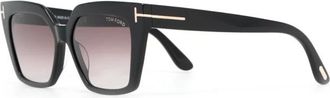 Tom Ford Femme, Accessoires, Noir, Taille: 53 MM Winona Lunettes de soleil