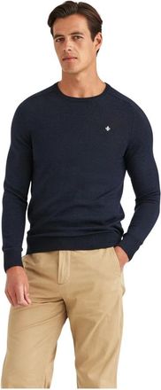 Morris Homme, Pulls, Bleu, Taille: 2XL Pull Classique &agrave; Col Rond