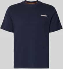 Napapijri T-Shirt mit Logo und Rundhalsausschnitt