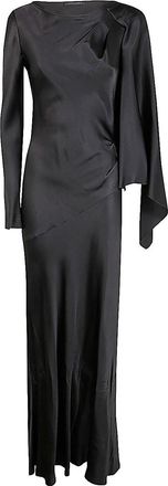 Alberta Ferretti Maxikleid - Grau