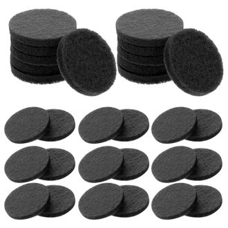 BESPORTBLE Levemolo Aromatherapie Nachf&uuml;llpads aus Baumwolle - 100 St&uuml;ck Runde Duftdiffusor Pads f&uuml;r Aromatherapie Halsketten Auto Diffusor Raumduft Zubeh&ouml;r