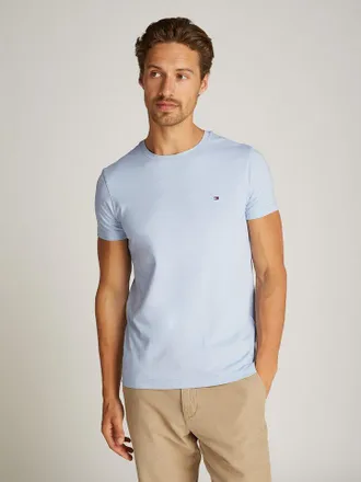 Tommy Hilfiger T-Shirt STRETCH SLIM FIT TEE mit Rundhalsausschnitt