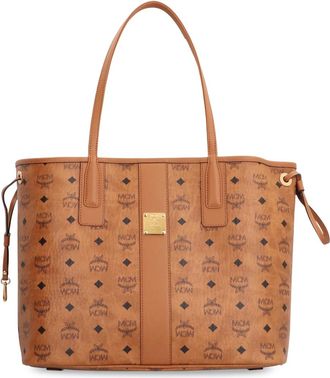 MCM Mcm, Femme, Sacs, Brun, Taille: ONE Size Sac shopping Liz r&eacute;versible Medium