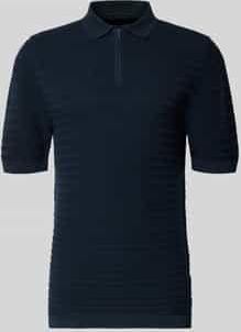 Mc Neal Regular Fit Poloshirt mit kurzem Rei&szlig;verschluss
