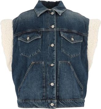 Dondup Oversized Weste - - Jackets - Damen - Blau - XS