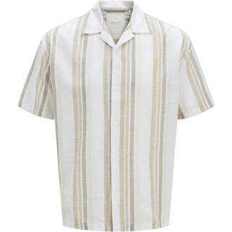 Jack & Jones Jack And Jones - Hemd f&uuml;r Herren, Revere Kragen (Travertin)