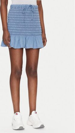 Tommy Jeans Minirock DW0DW20273 Blau Regular Fit