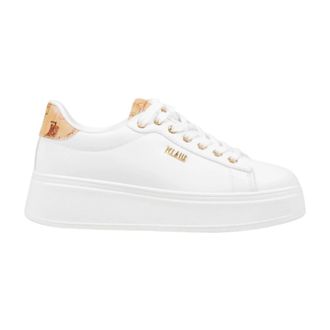 Alviero Martini 1A Classe Damen-Sneaker mit Geo Classic Print - - Shoes - Damen - Wei&szlig; - 36 EU